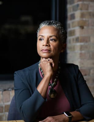 Adrienne King Steps Up to Serve - Profile